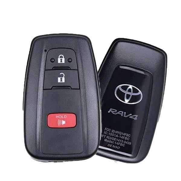 2019-2021 Toyota RAV4 3-Button Smart Key Fob OEM Replacement