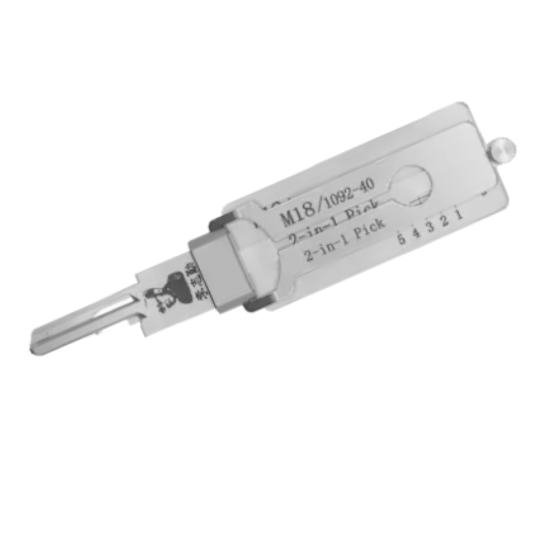 Original Lishi M18 for Master Lock 2-in-1 Pick Decoder AG