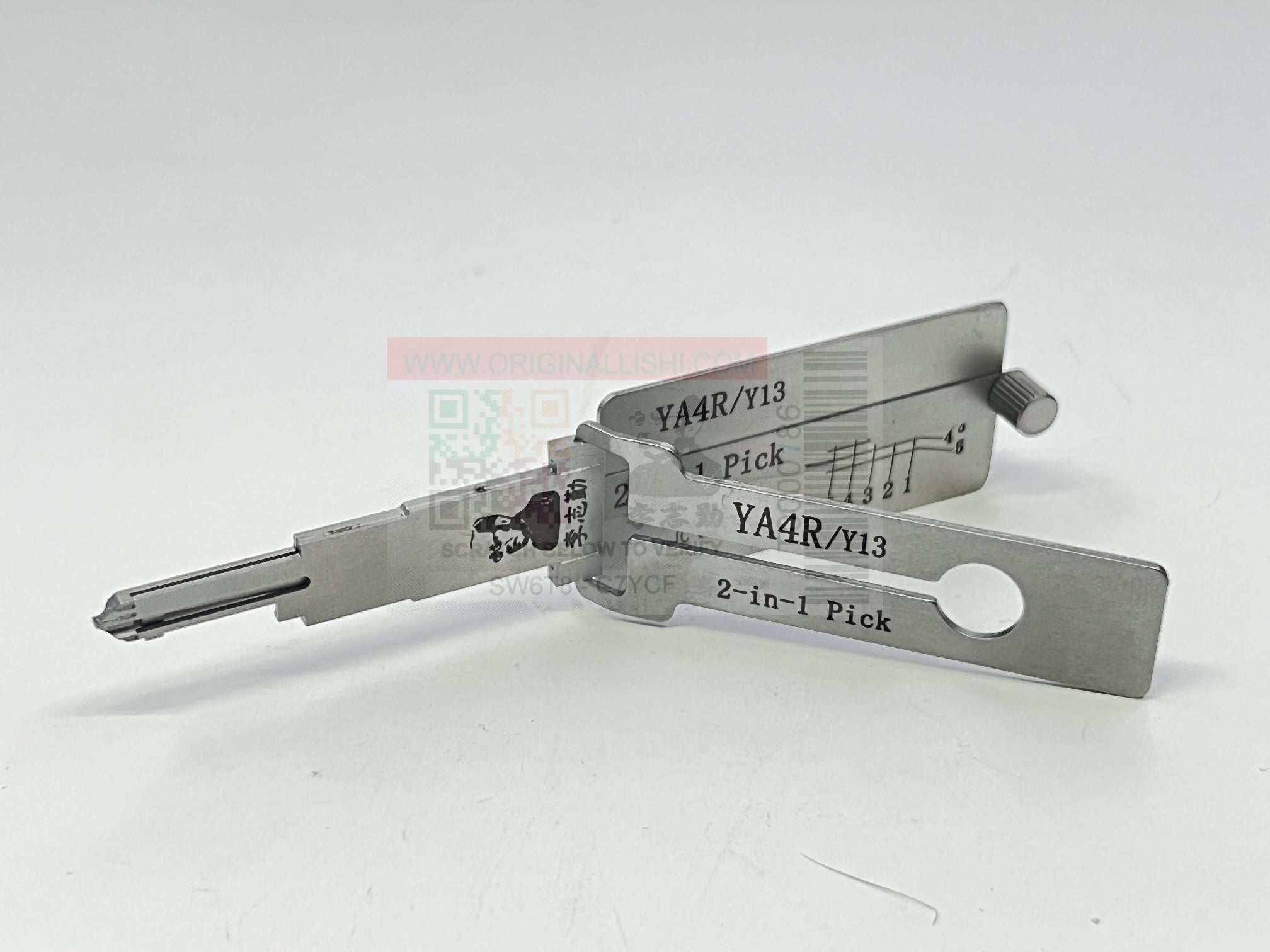 ORIGINAL LISHI - YA4R / Y13 Tool / 2-in-1 / Pick & Decoder / AG